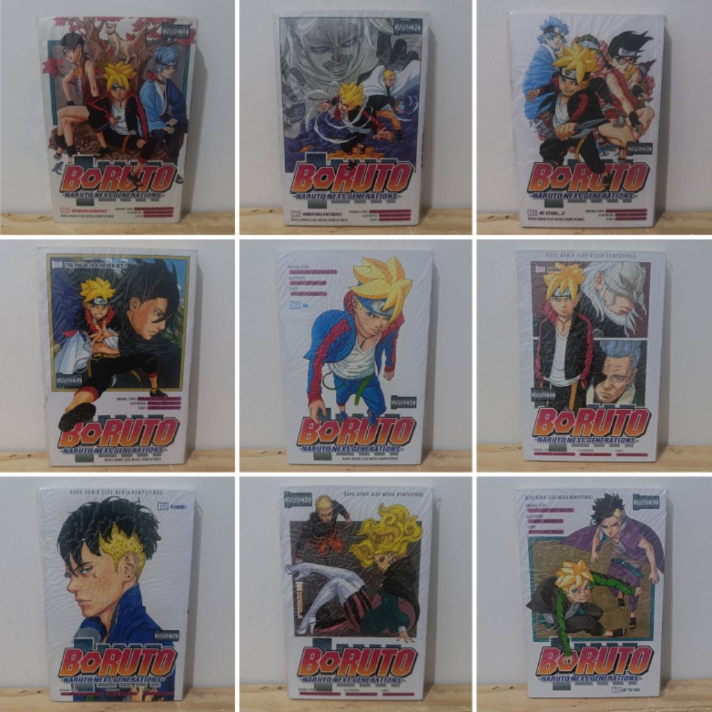 BORUTO Comic -Naruto Next Generation- (Volume 1 2 3 4 5 6 7 8 9 10 11 ...
