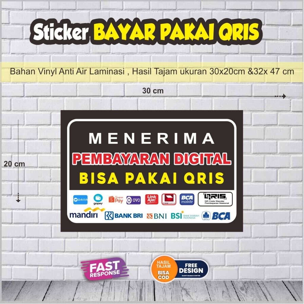 Stickers Can Pay Using qris v2 | Shopee Philippines