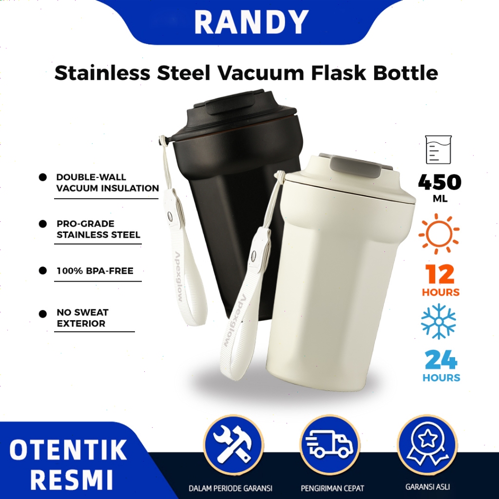 RANDY Stainless Steel SUS 316 / Coffee Tumbler Vacuum Insulated ...