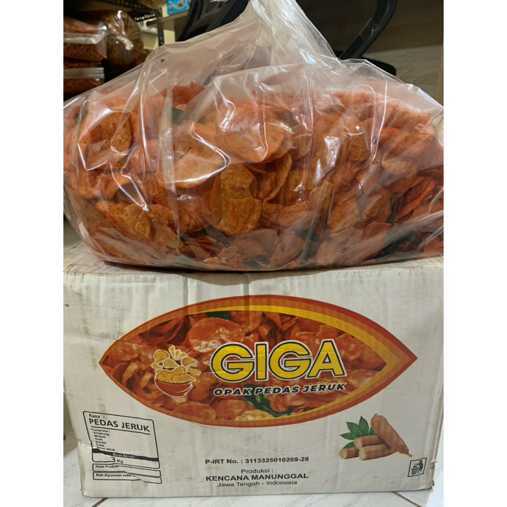 Giga spicy Opak 3kg (dust) | Shopee Philippines