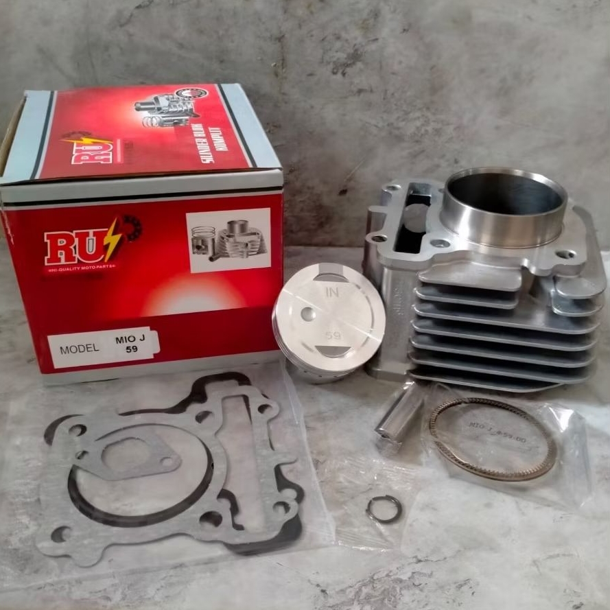 (RU) 59 MM BORE UP SEHER BLOCK MIO J MIO GT SOUL GT 115 FINO FI 115 54P ...