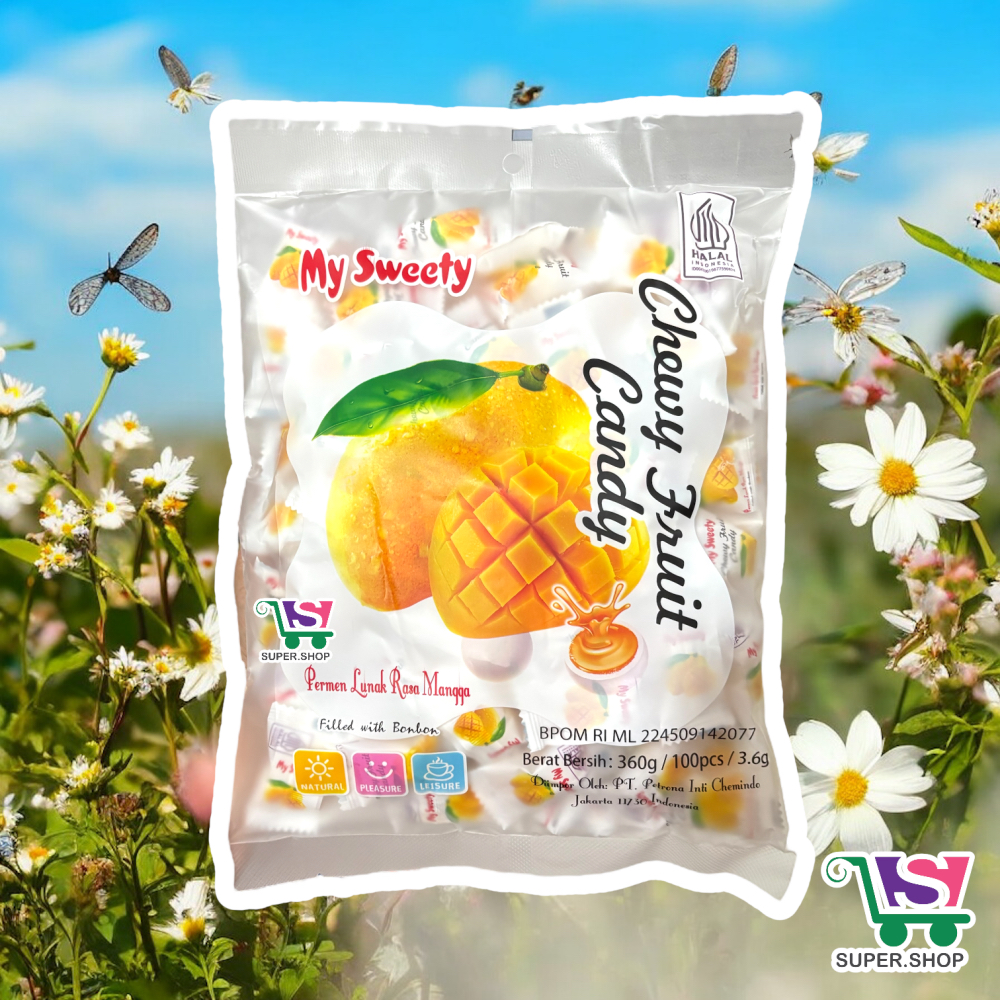 My Sweety Chewy Fruit Candy (100 pcs) | Shopee Philippines