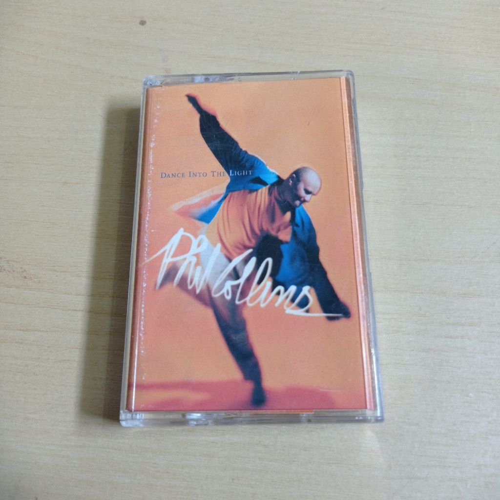 Original Phil Collins Tape Cassette - Dance Into The Light ...