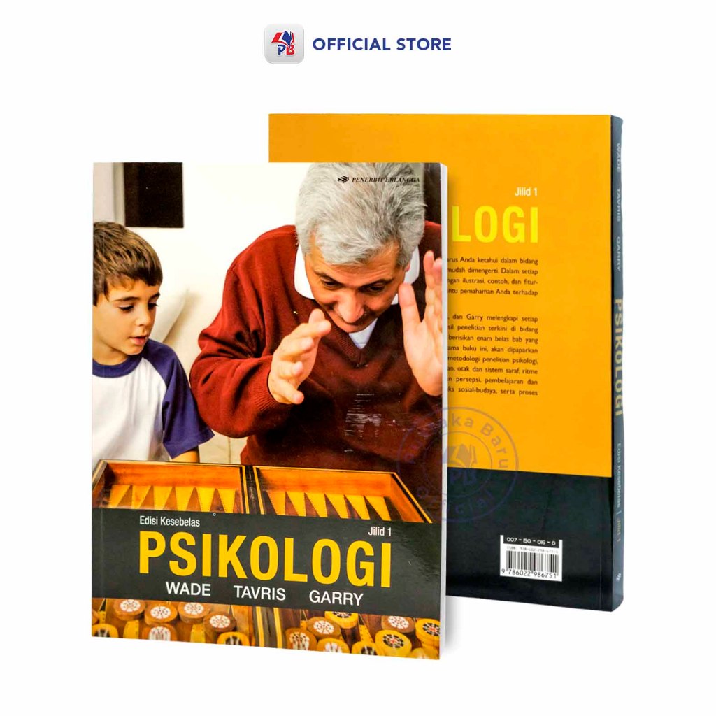 Psychology Book Volume 1 Edition 11 – Wade – Tavris - Garry / ERLANGGA ...