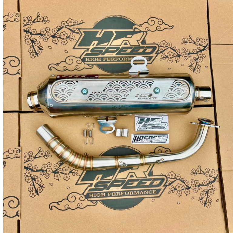 Standard racing exhaust ala luster hr speed nmax aerox vario pcx lexi ...