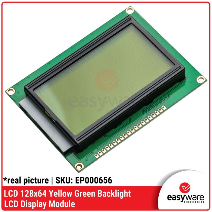 LCD 128x64 LCD 1284 5v LCD Display module | Shopee Philippines