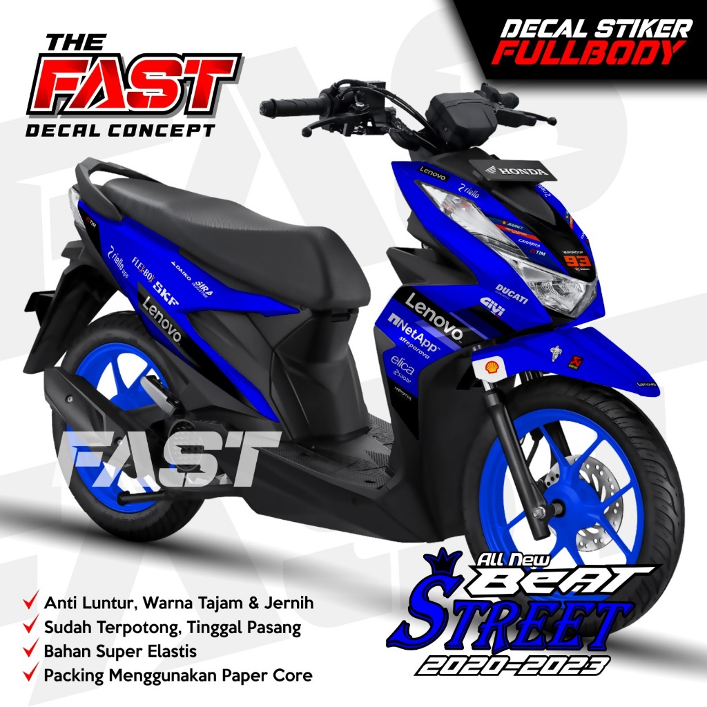 NEWEST BeAT STREET DELUXE Fullbody Decal Sticker Beat Street Deluxe ...