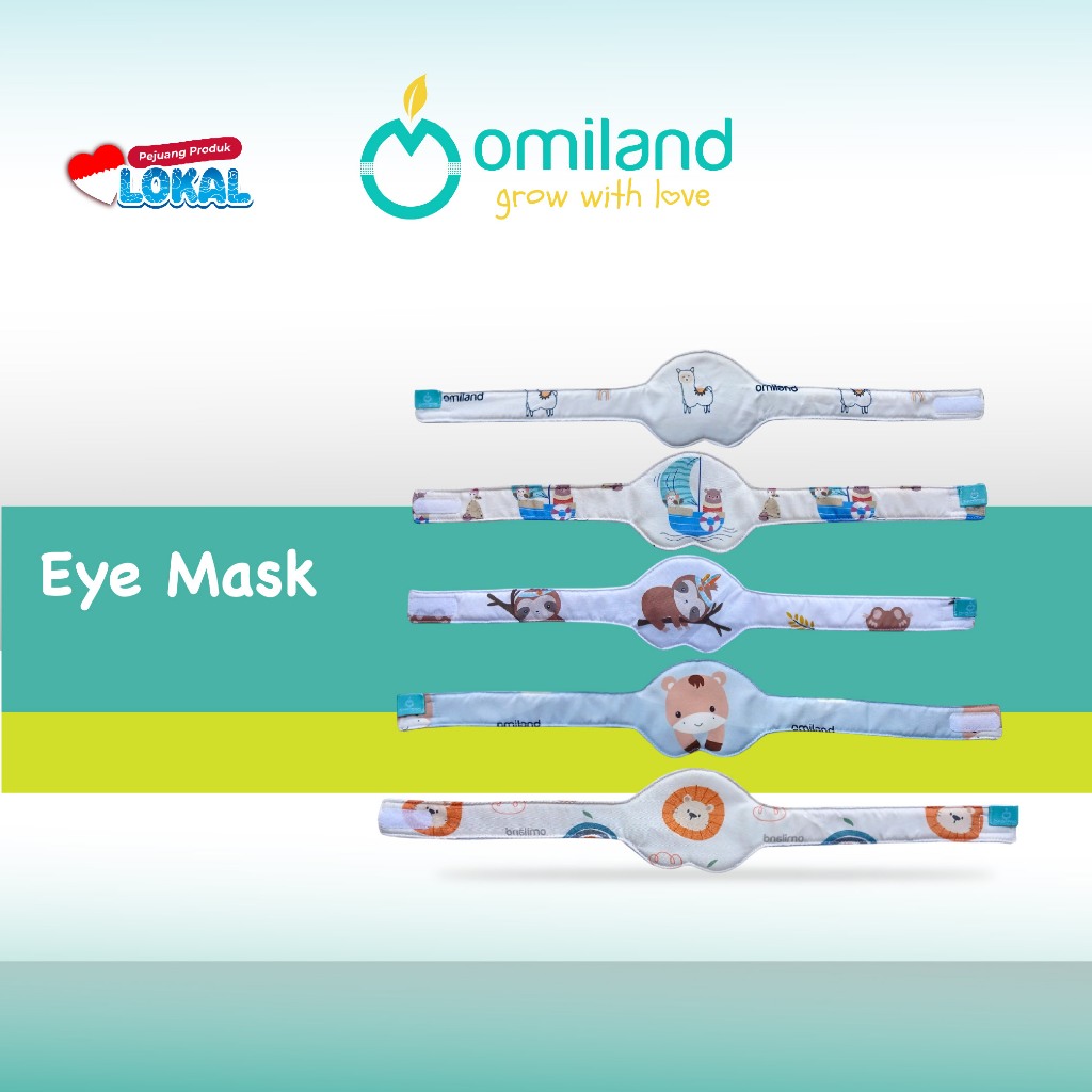 MATA Omiland Baby Eyemask - Comfortable & Cute Baby Eye Mask - Newborn ...