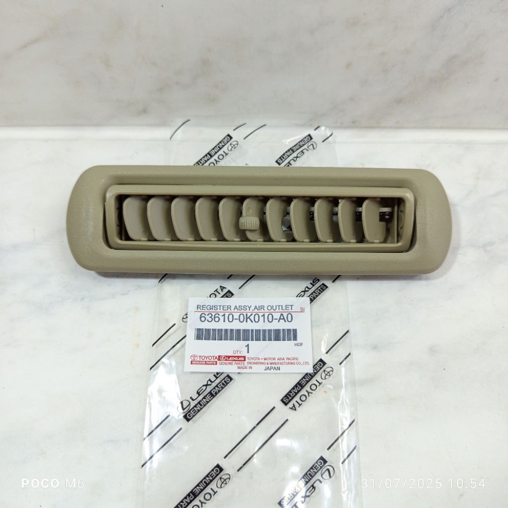 REAR AC GRILL FOR TOYOTA INNOVA OLD INOVA DOUBLE BLOWER-CREAM | Shopee ...