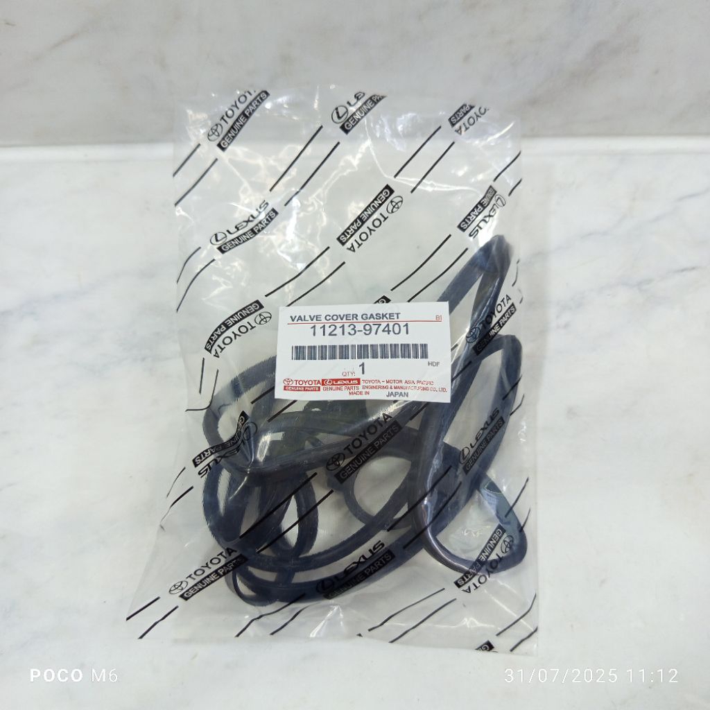 TOYOTA AVANZA XENIA RUSH 1.3CC 1300CC VALVE COVER PACKING 11213-BZ010 ...