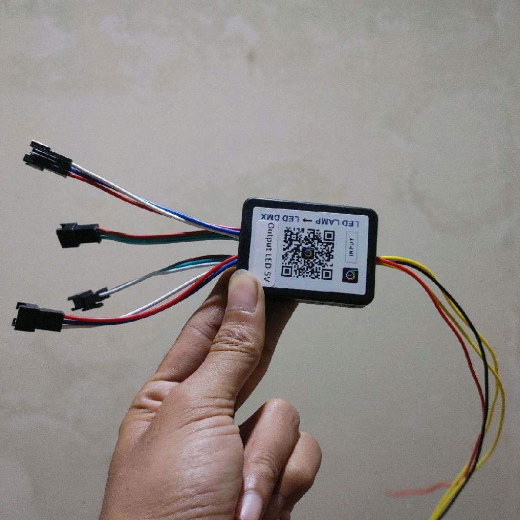 Eyebrow Lamp Module Shroud Input 12V Out 5V Flexible DMX RGB Striped ...