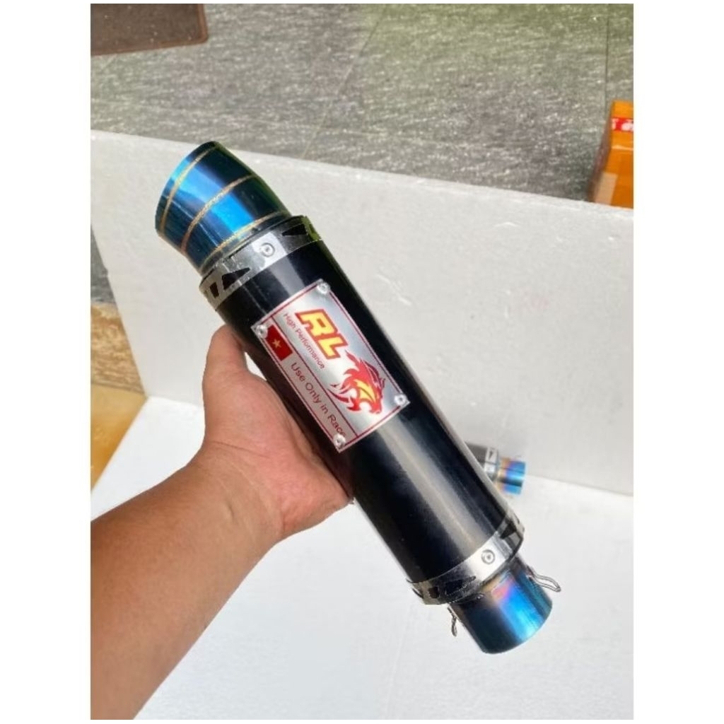 RL RED LEO MUFFLER ONLY 51 MM FOR ALL MOTORCYCLES | Shopee Philippines