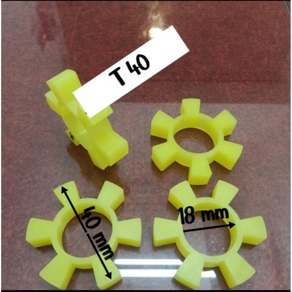 RUBBER COUPLING JAW T 40 RUBBER COUPLING T40 | Shopee Philippines