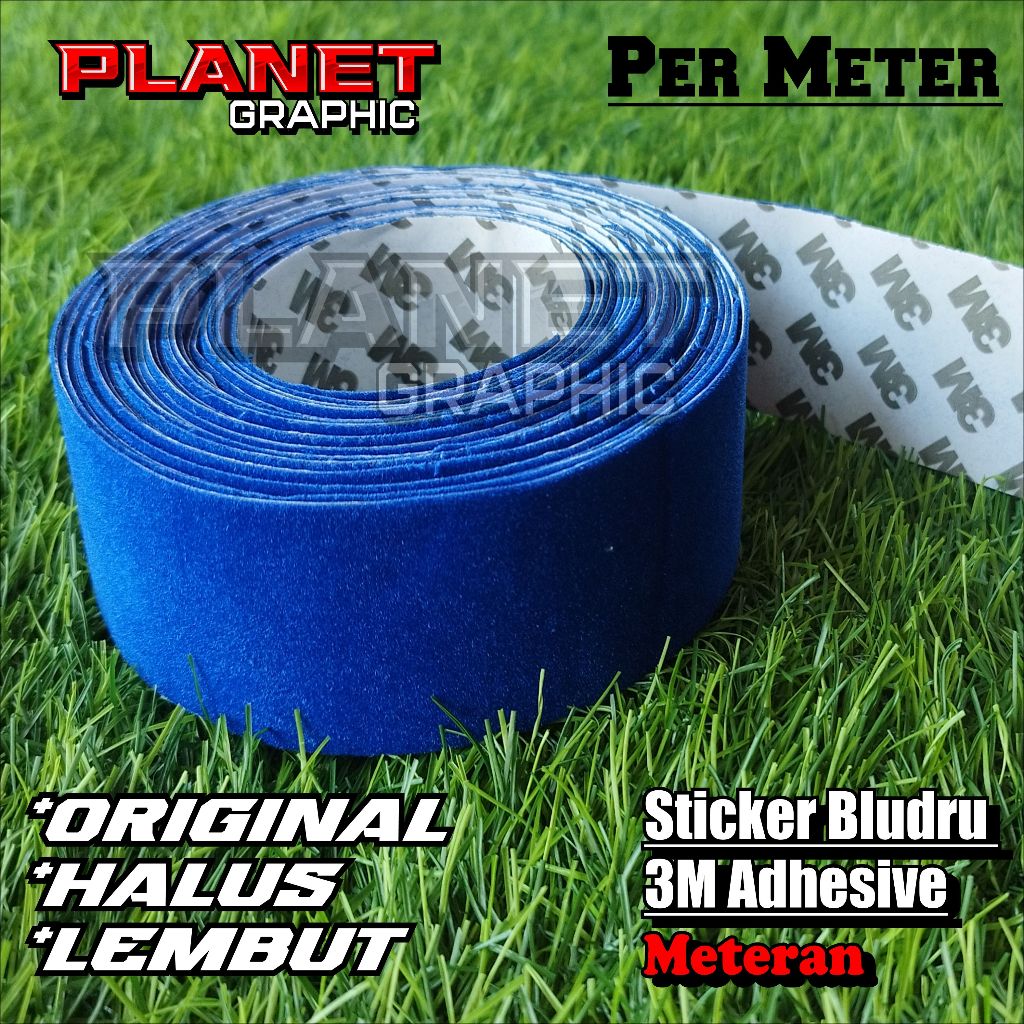 3M Velvet / Felt Sticker for Squeegee Coating Size 4cm x 1meter (Per ...