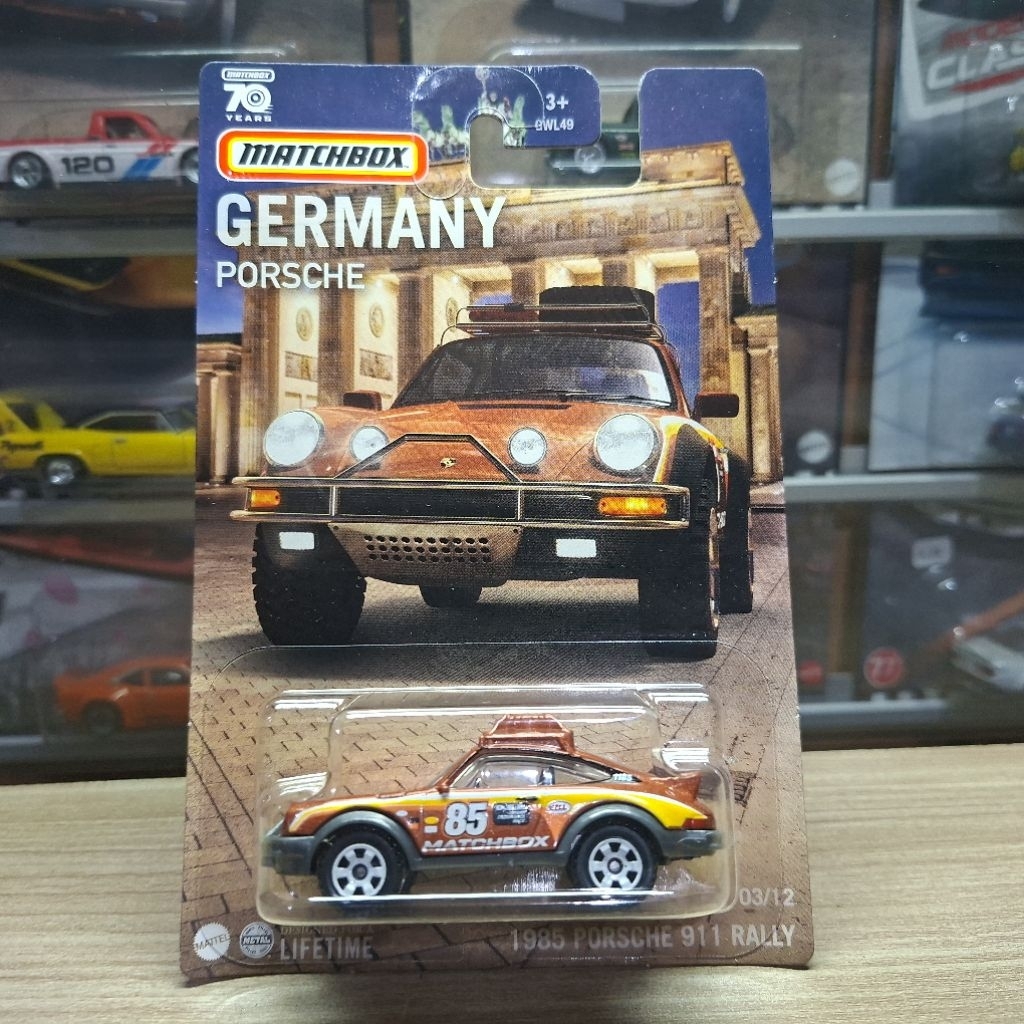 Matchbox Germany 1985 Porsche 911 Rally | Shopee Philippines