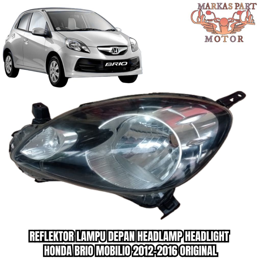 Headlamp Reflectors Original Honda Brio Mobilio 2012-2016Kiri | Shopee ...