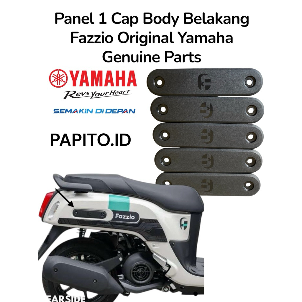 Original Panel 1 (BEJ1) Yamaha Fazzio Neo Original | Shopee Philippines