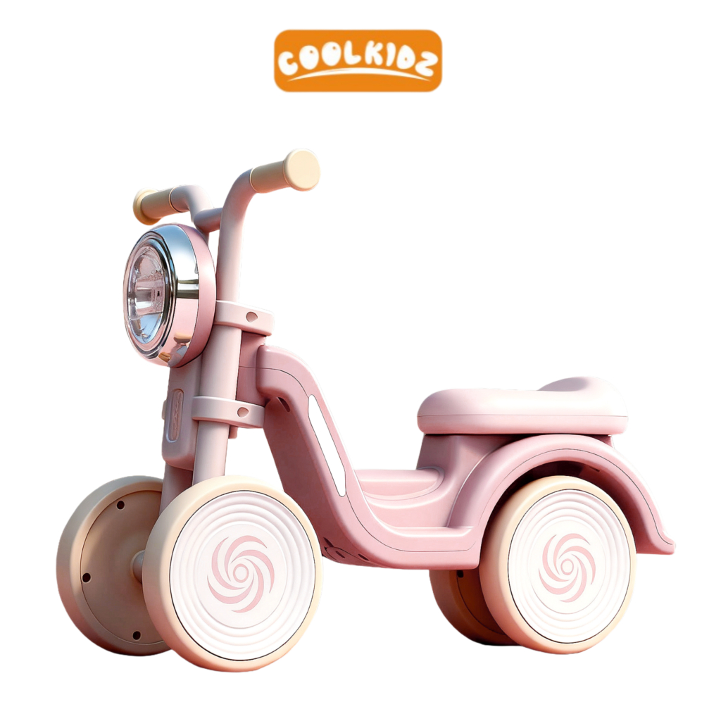 COOLKIDZ Children's Slide Bike Four-Wheeled Balance Car Scooter Anti ...