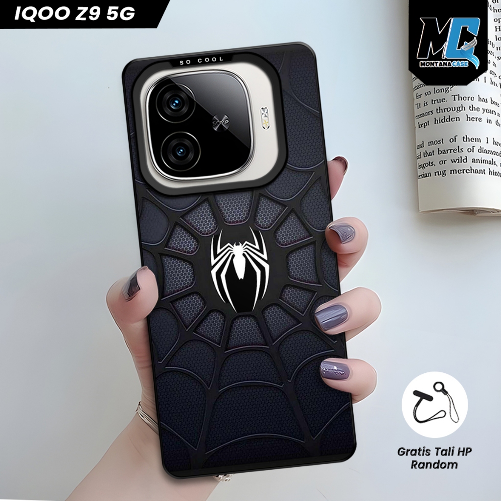 IQOO Z9 5G Premium Hologram IMD Casing - Softcase IMD hybrid Spider ...