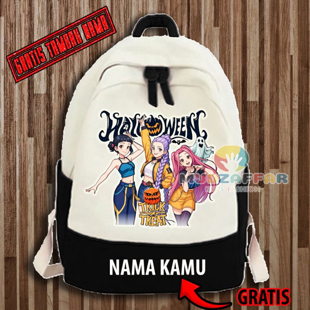 KPOP DEMON HUNTERS CHILDREN'S BACKPACK KPOP HUNTRIX HALLOWEEN CHILDREN ...