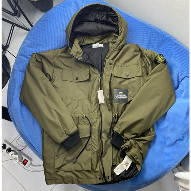 Thick stone isl*and parka jacket | Shopee Philippines