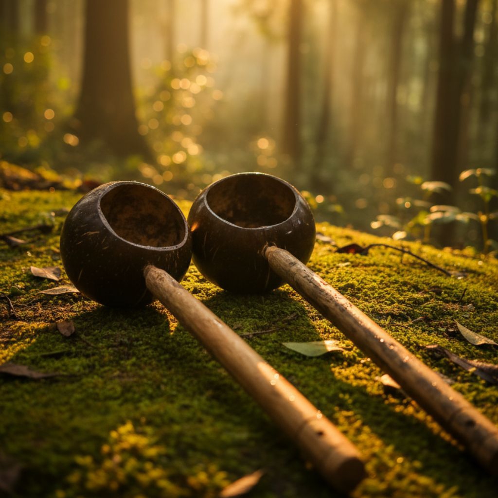 Multifunctional Coconut Shell Dipper for Watering or Other Custom ...