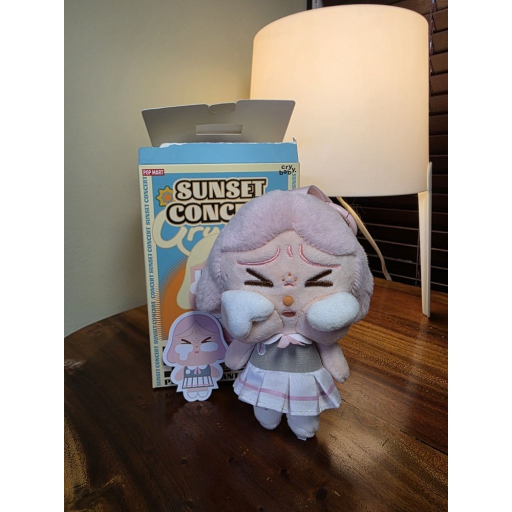 Popmart - Cry Baby - Sunset Concert - Pink Grey | Shopee Philippines