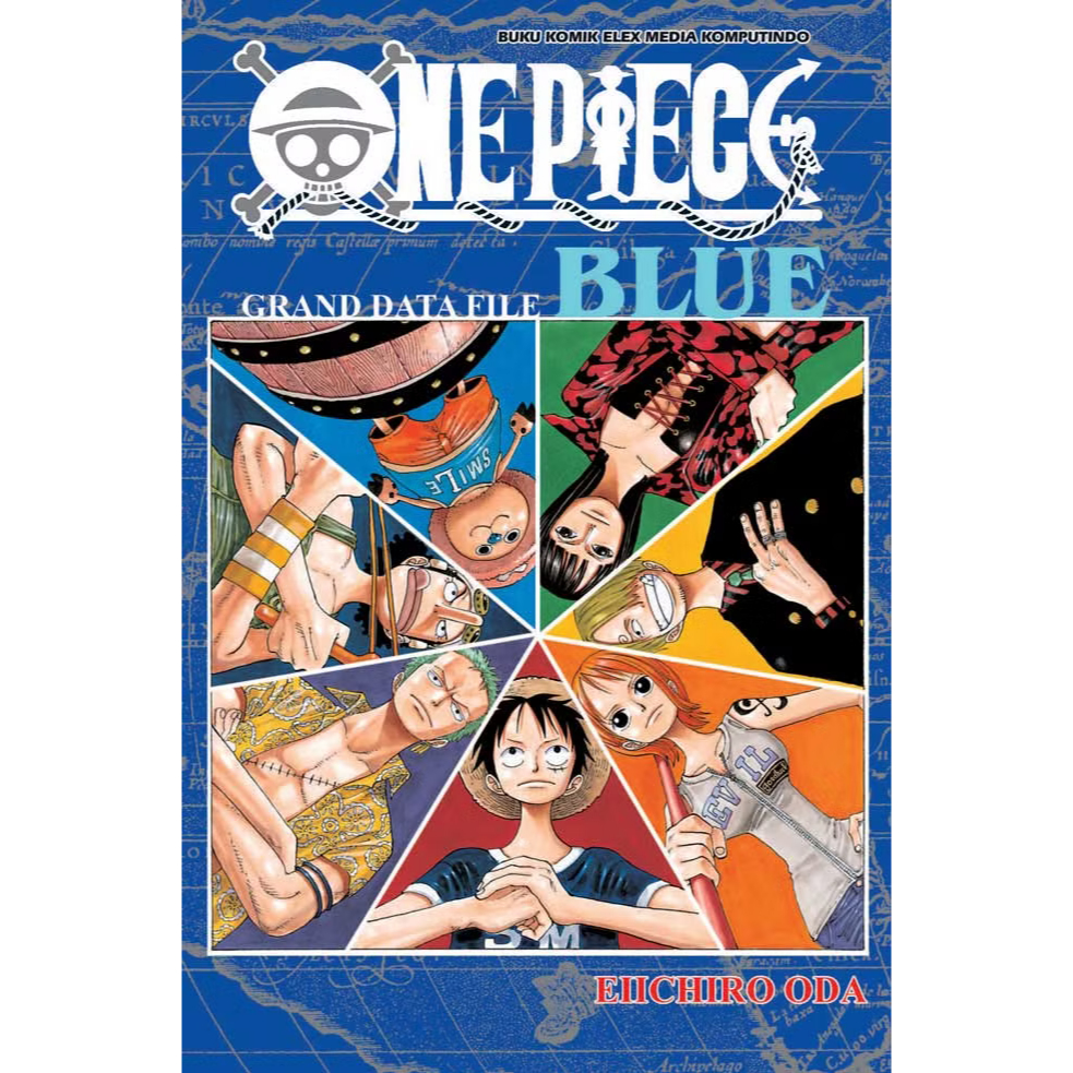 One Piece Comic BLUE: Grand Data File - Eiichiro Oda | Shopee Philippines
