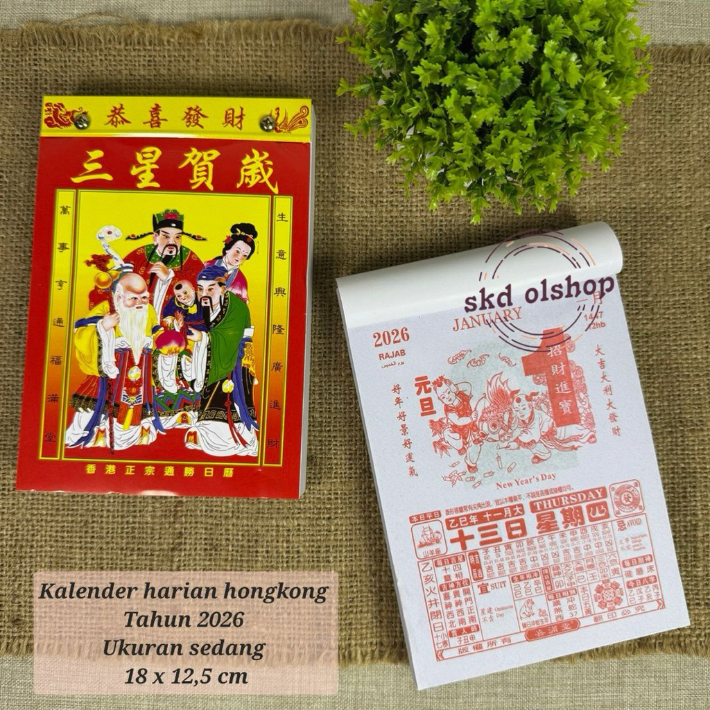 Chinese daily calendar 2026 medium size/medium daily date torn mandarin ...