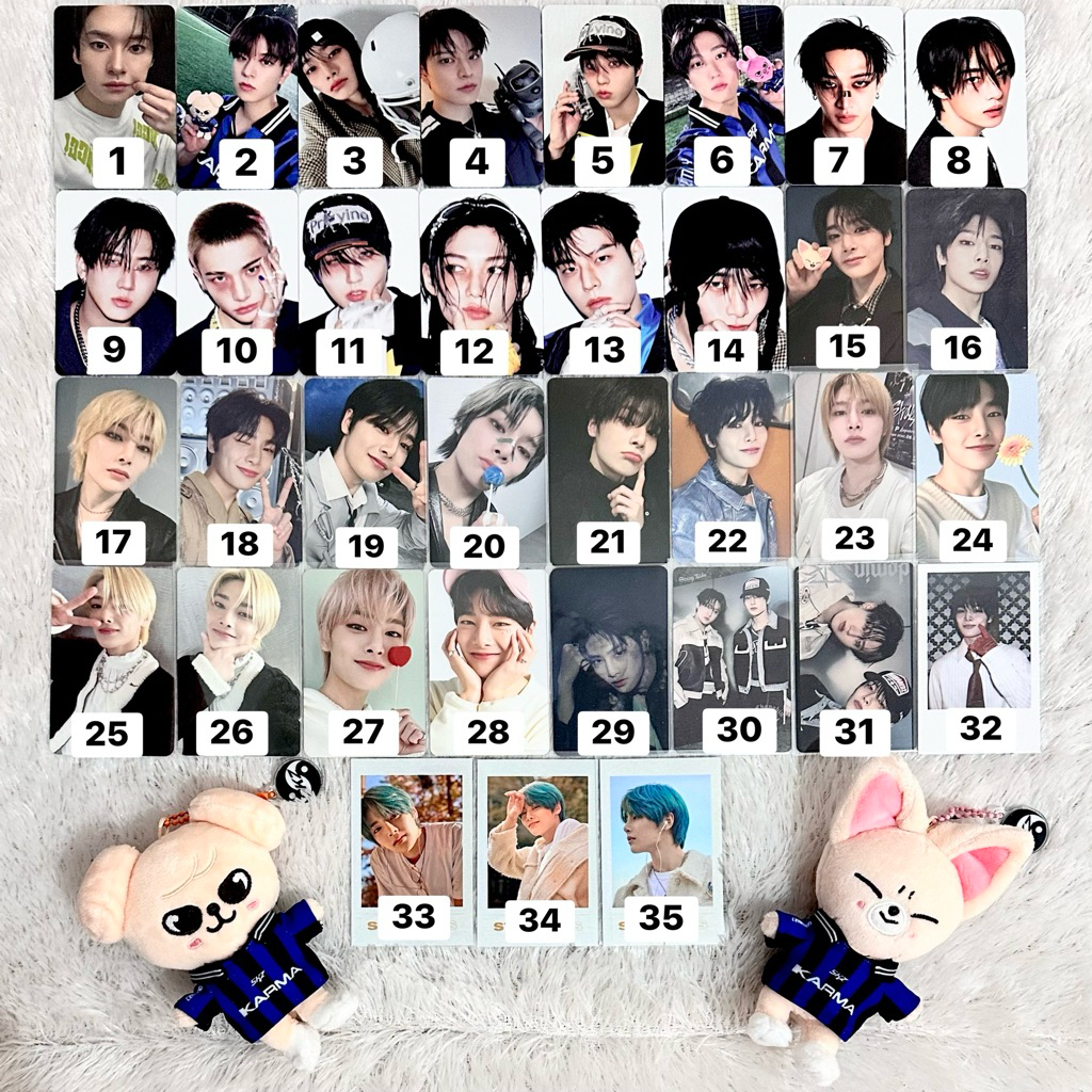 STRAY KIDS SKZ OFFICIAL KARMA SKZOO PHOTOCARD | Shopee Philippines