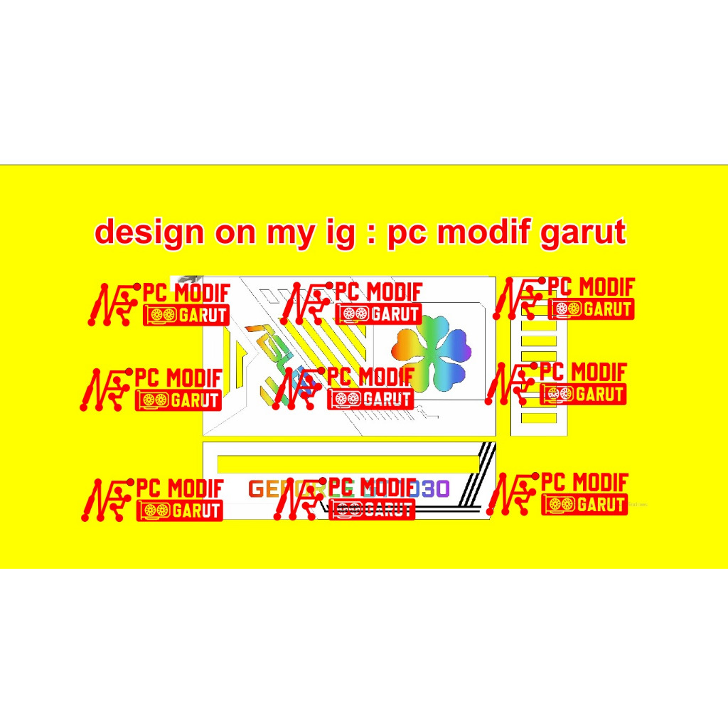 VGA cover gpu cover vga mini / low profile edition | Shopee Philippines