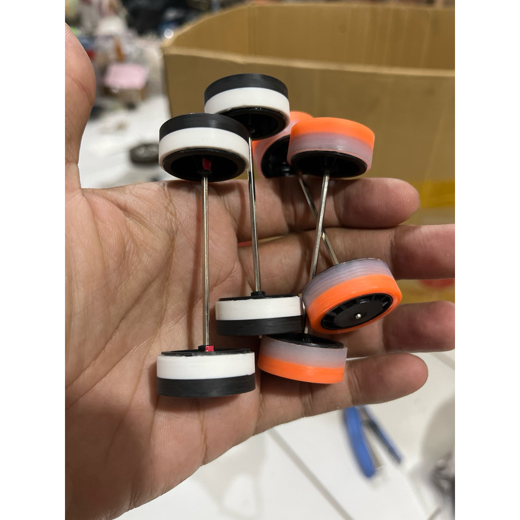 TAMIYA MEDIUM LATHE TIRES CARBON RIM + HARD TIRES 2 COLORS | Shopee ...