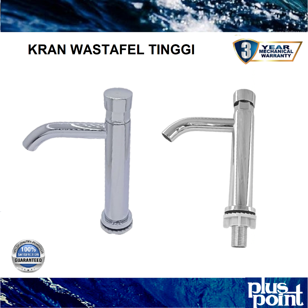 Stainless Steel Push Sink Faucet On Off Stainless Steel Bamboo Sink ...
