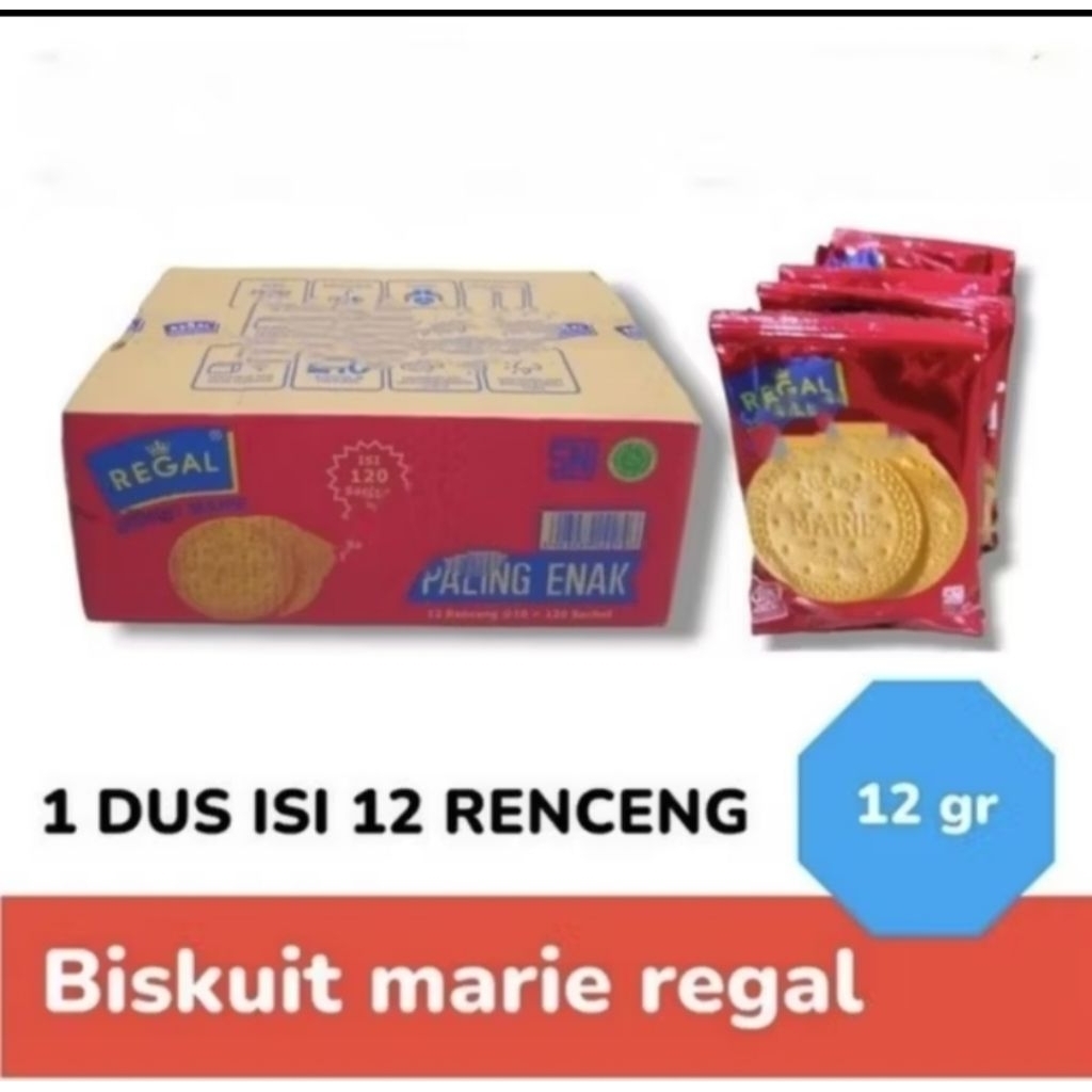 1 Box contains 12 packs - Marie regal 12 gr pack | Shopee Philippines