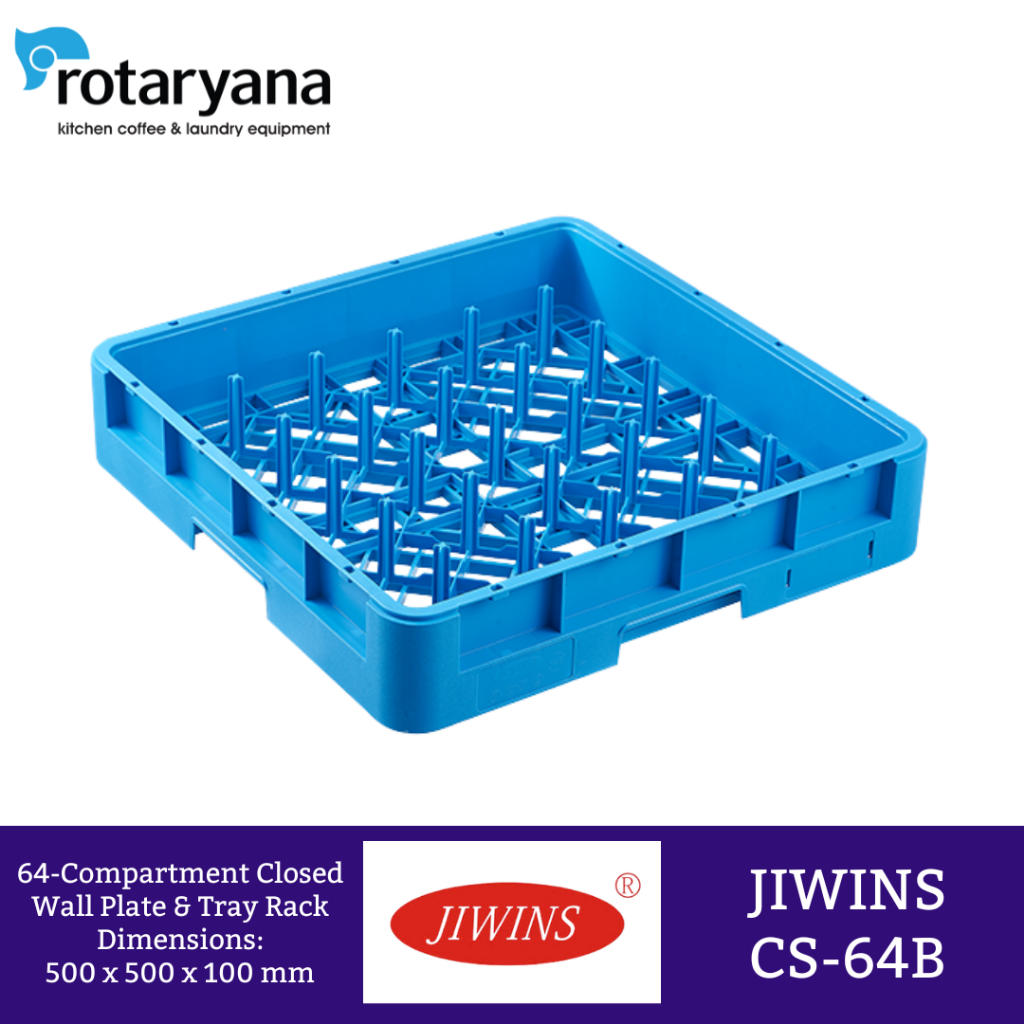 MESIN Storage for Jiwins CS-64B Dishwasher Rack (64 Compartment Plate ...