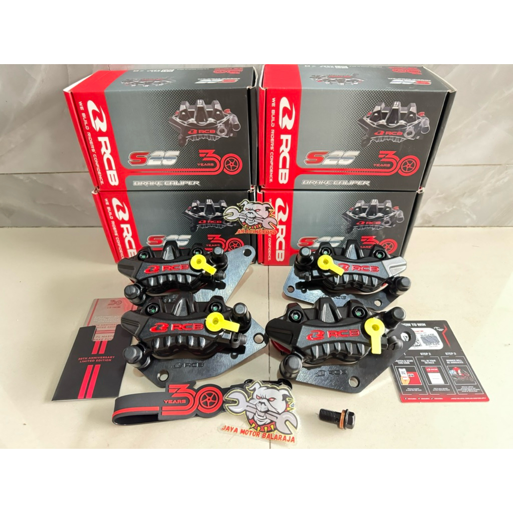 RCB 30TH Anniversary Caliper RCB S26 Nmax Aerox Beat Scoopy Vario Genio ...