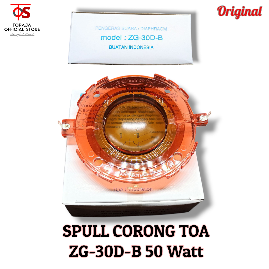 Diaphragm ZG-30 DB Loudspeaker - TOA Spool 50 Watt Can Be 25 Watt ...