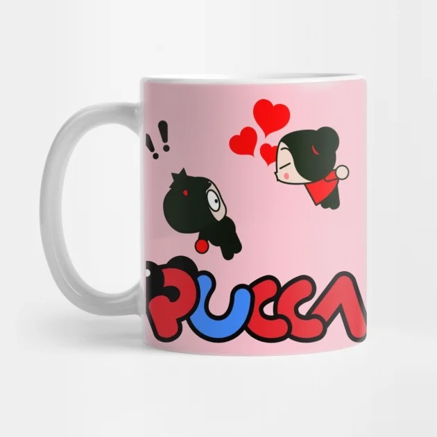 Pucca In Love With Garu Coffee Mug | Shopee Philippines