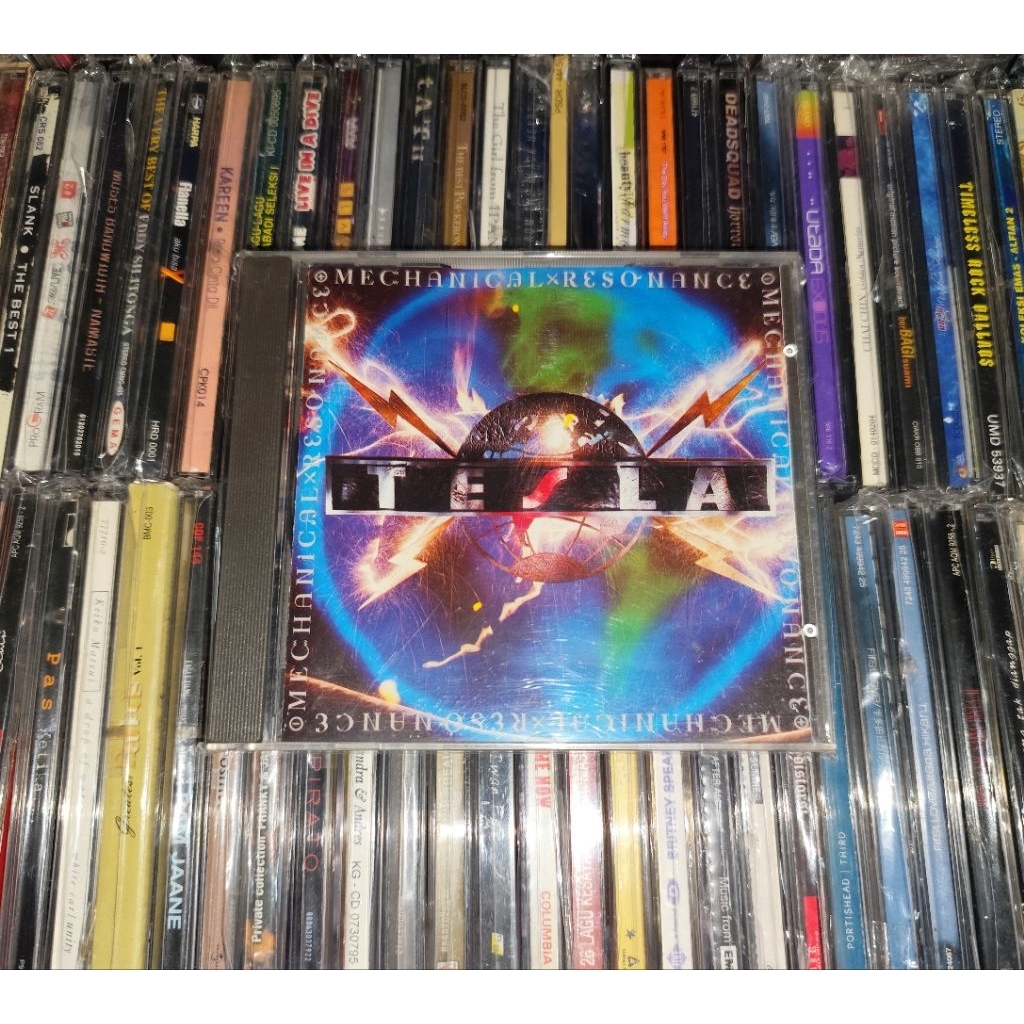 Tesla CD - Mechanical Resonance Hits Singles Modern Cowboy, Little ...