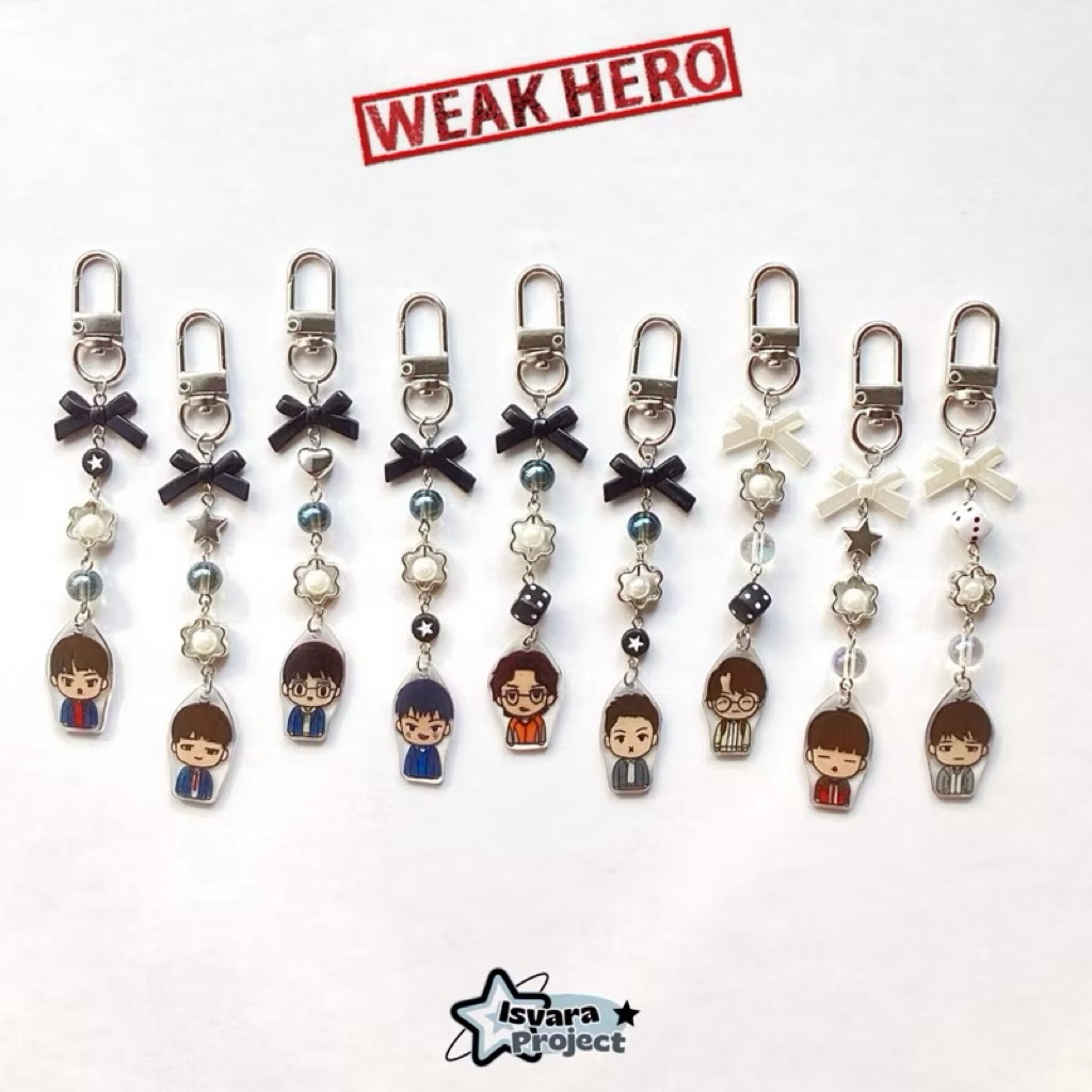 GANTUNGAN KEYCHAIN WEAK HERO CLASS 1 KDRAMA KEYCHAIN BAG YEON SI EUN ...