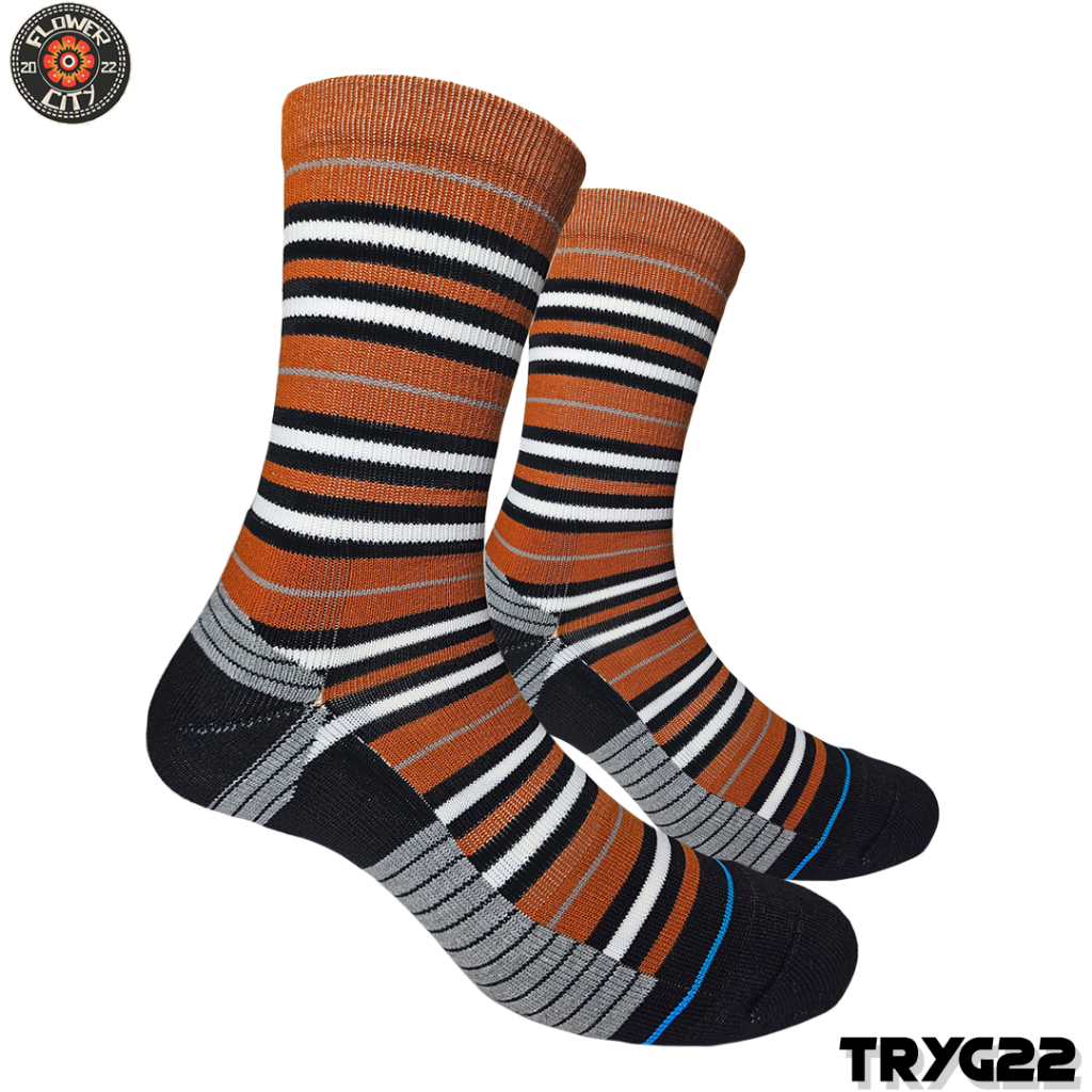 Terry Special Edition Striped Socks No. TRYG22 (FC) | Shopee Philippines