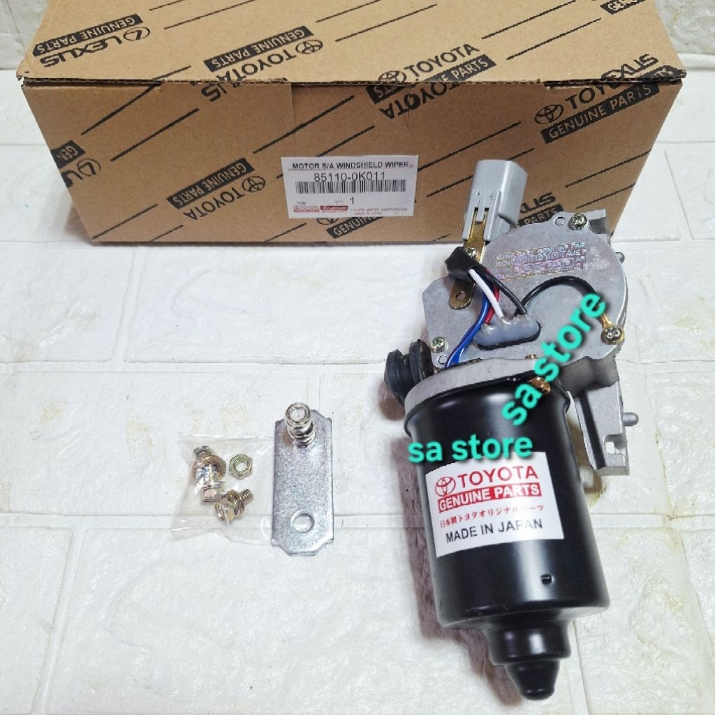 Wiper Motor - front wiper dynamo Toyota Vios GEN 1 Altis Rush Terios ...