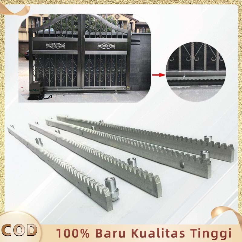 8mm Sliding Gate Rail Rack Gear Rail Sliding Door Gear Rack 1 Meter ...