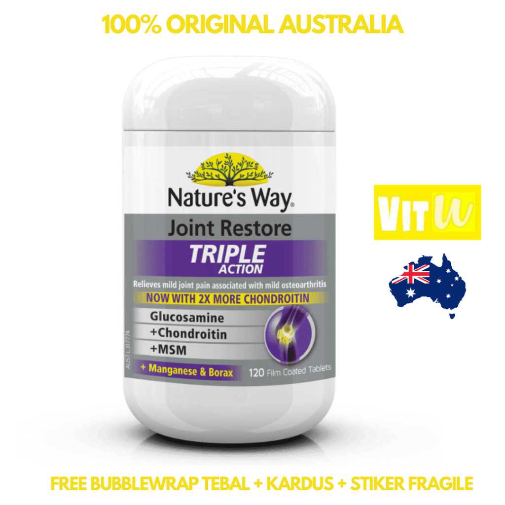 Nature's Way Joint Restore Triple Action 120 tablets 60 tablet ...