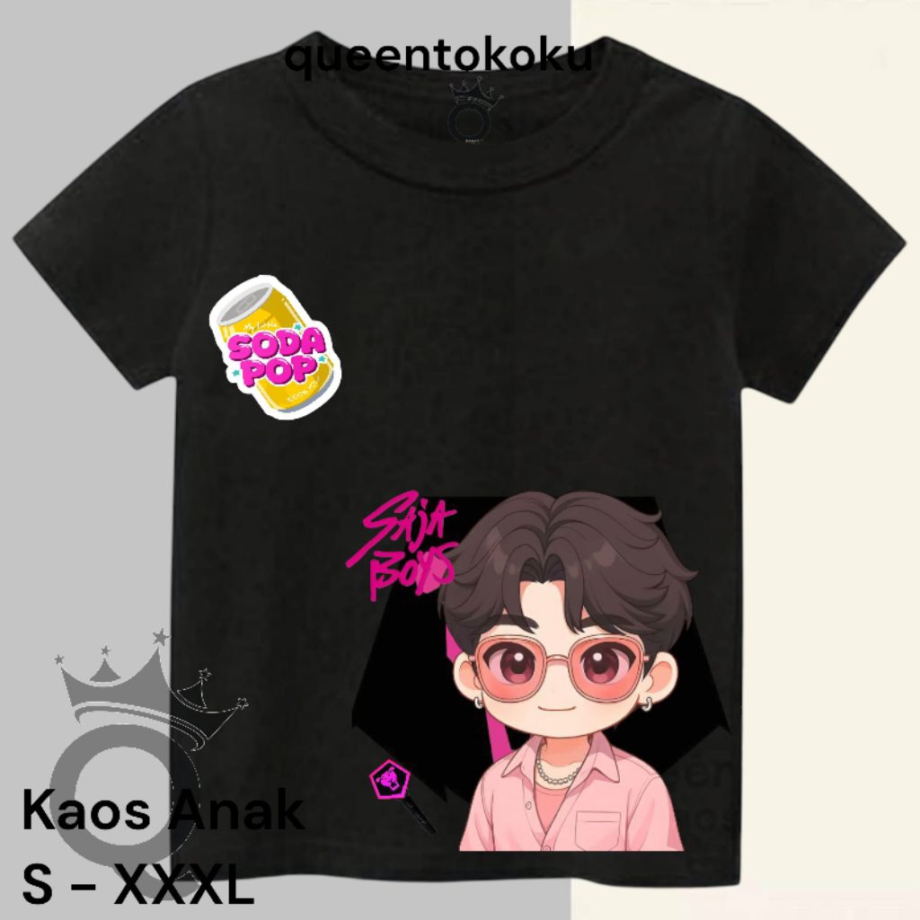 BAJU JINu chibi k-pop demon hunters SODAPOP SajaBoys | Shopee Philippines