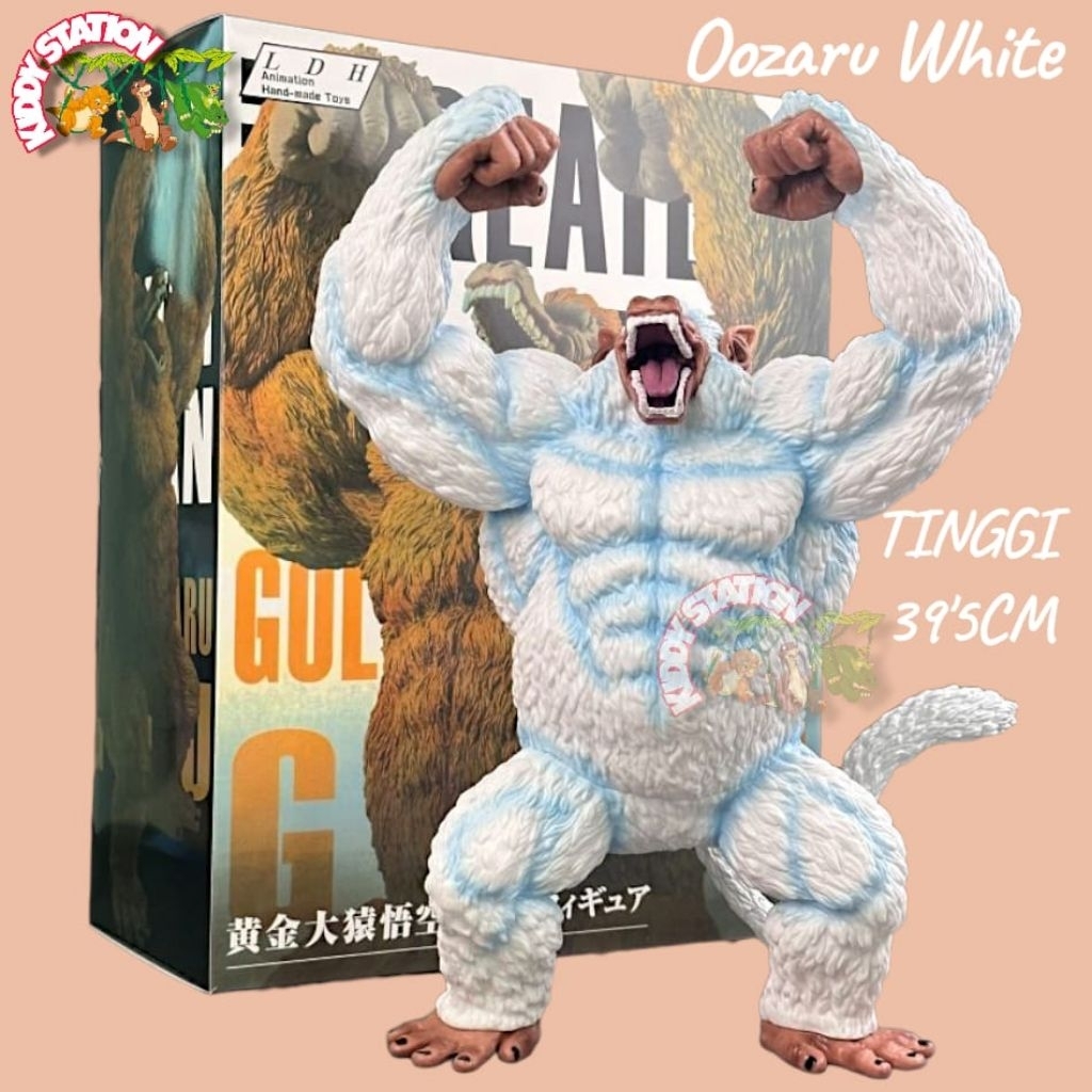 Action Figure Oozaru White Goku Ultra Instinct 40cm Jumbo Dragon Ball Z ...