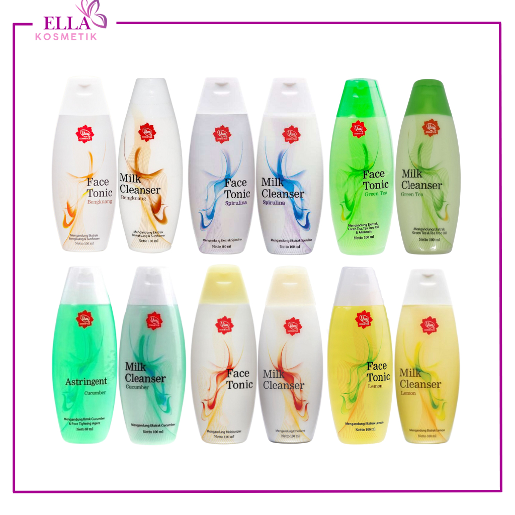 Viva Face Tonic + Milk Cleanser Package 100ml | Shopee Philippines