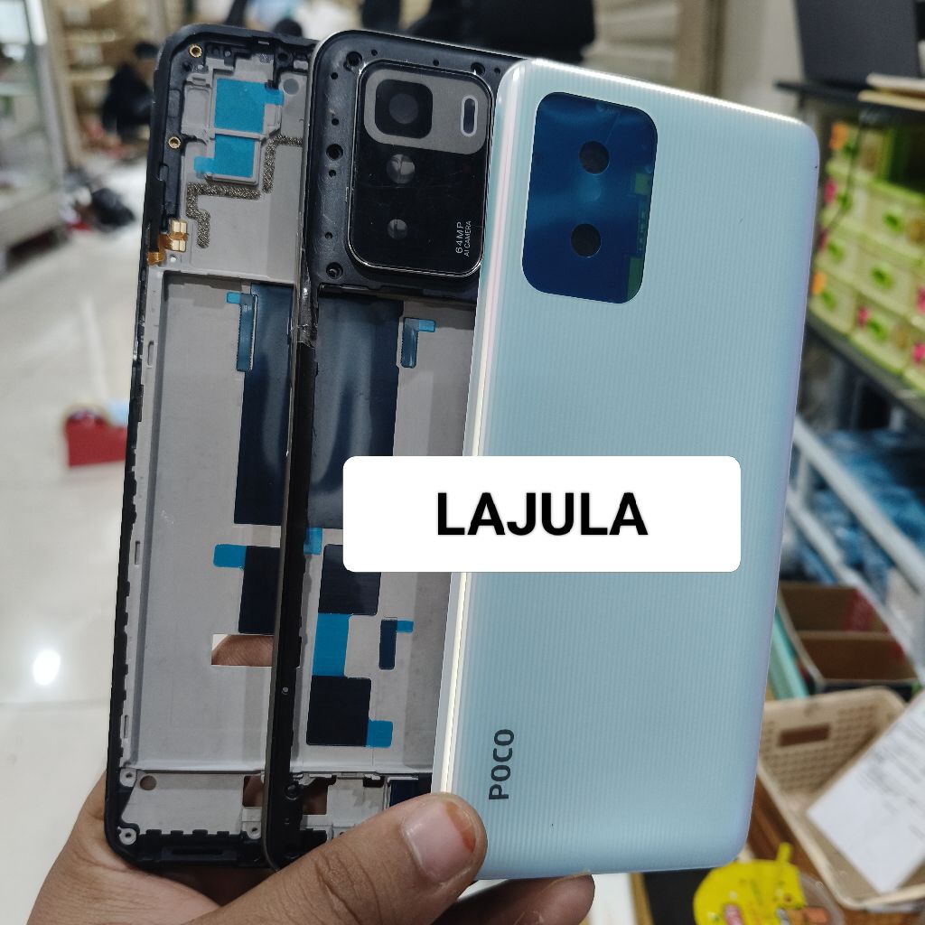 Backdoor backcover kesing housing casing xiaomi poco X3 GT kesing ...