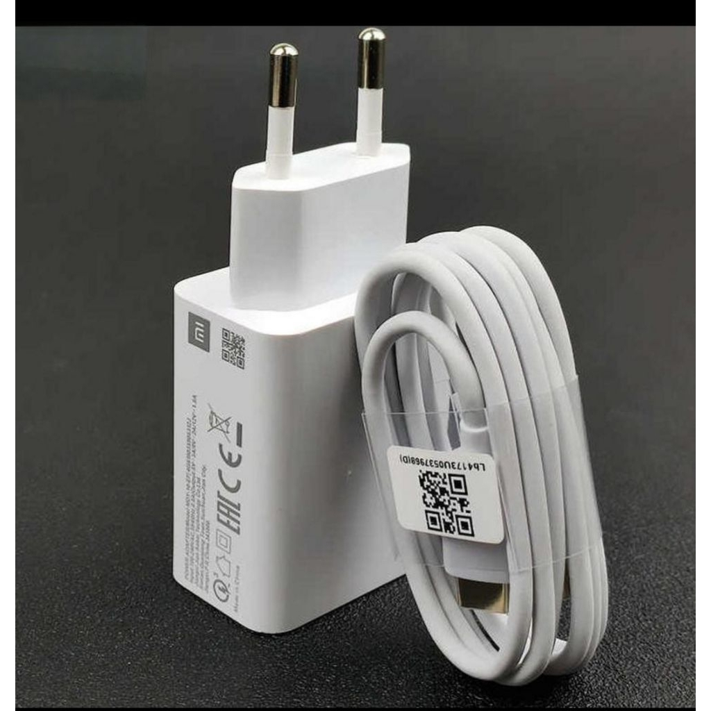 Redmi Note 10 Mdy-10-EF Usb Type C 18W Fast Charging Charger | Shopee ...