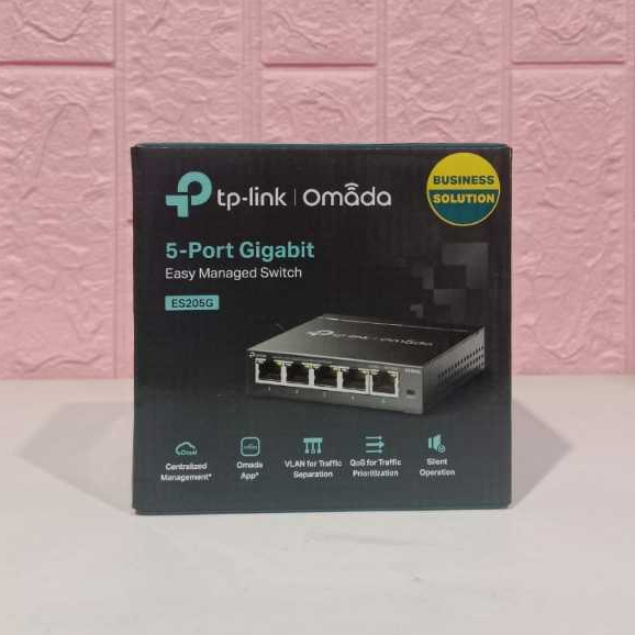 TP-Link Omada ES205G 5-Port Gigabit Easy Managed Switch Centralized ...
